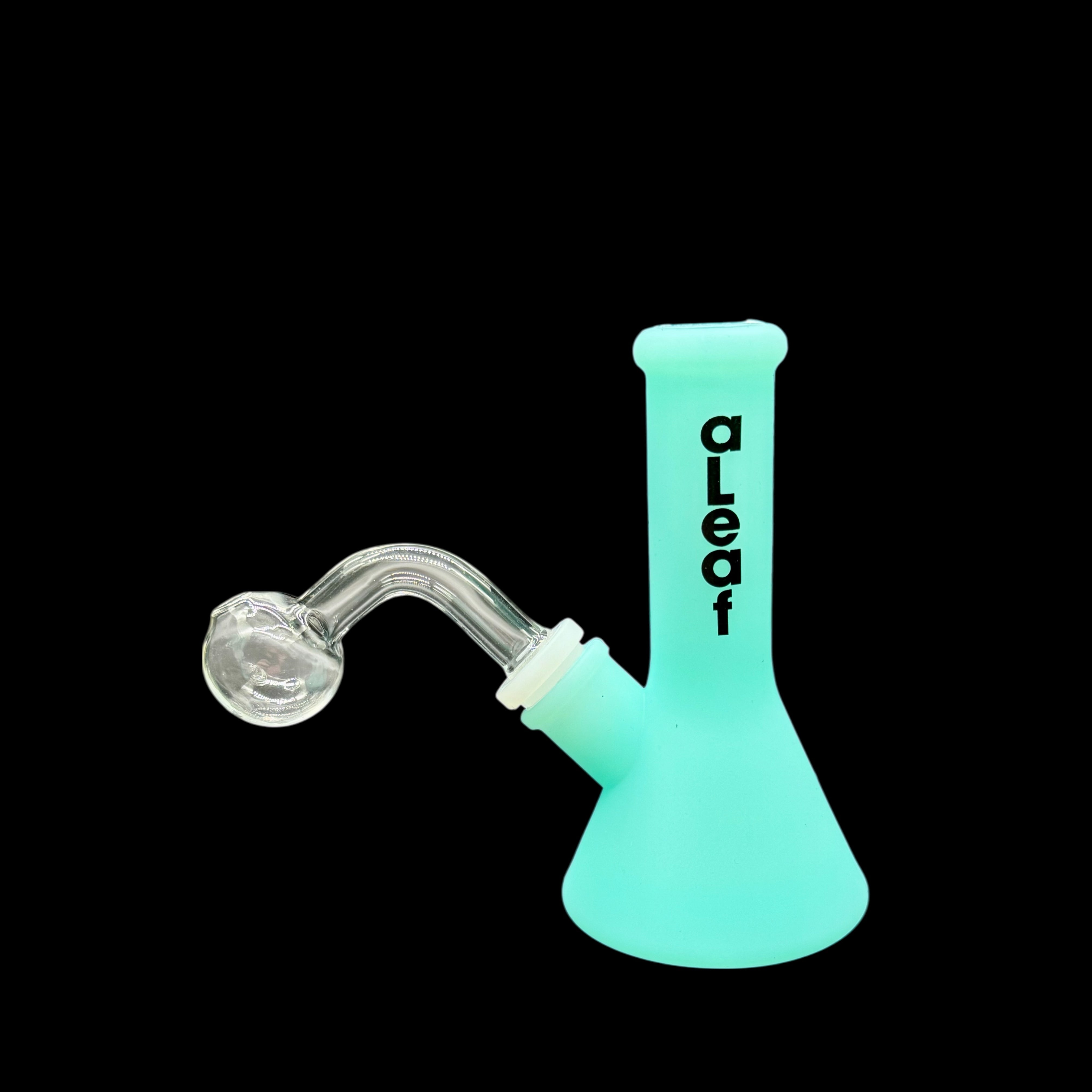 5” Glow in the Dark Silicone Mini Bong with 14mm Oil Burner Slide – US Shop