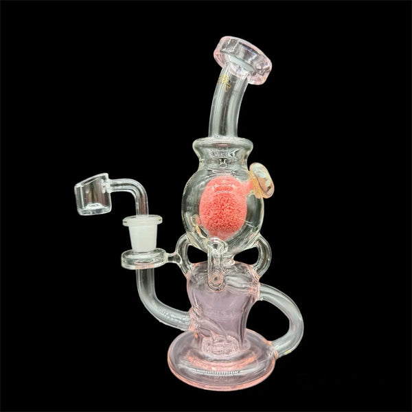 Recycler Circle Perc Rig Glow in the Dark – US Shop