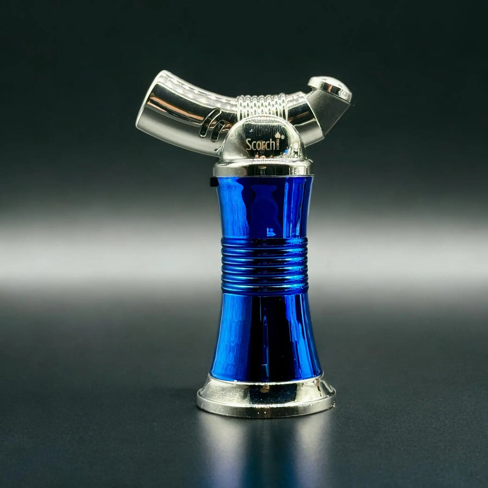 Scorch Torch 45 Degree Adjustable flame Smooth Press Down Torch Lighte ...